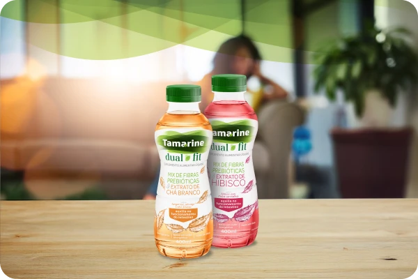 Tamarine Dual Fit: suplemento alimentar líquido com fibras - Tamarine