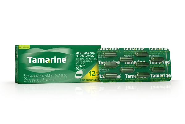 Bula Tamarine Cápsulas 12mg - Tamarine