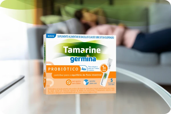 Tamarine Germina 4bi: probiótico com Bacillus clausii - Tamarine